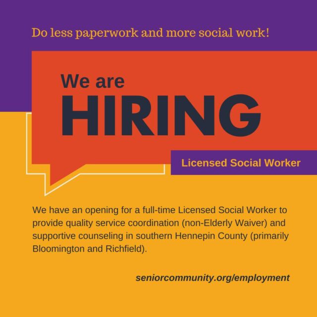 Volunteer - Senior Community Services